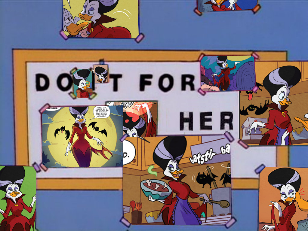 Darkwing Duck Morgana Mccawber